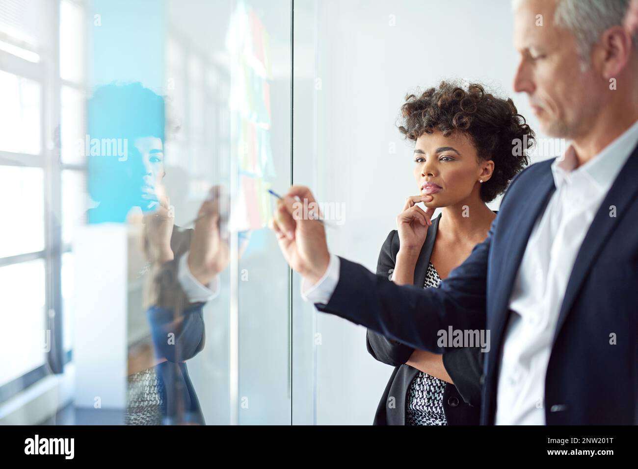 Structured processes help give their project better structure. Shot of ...