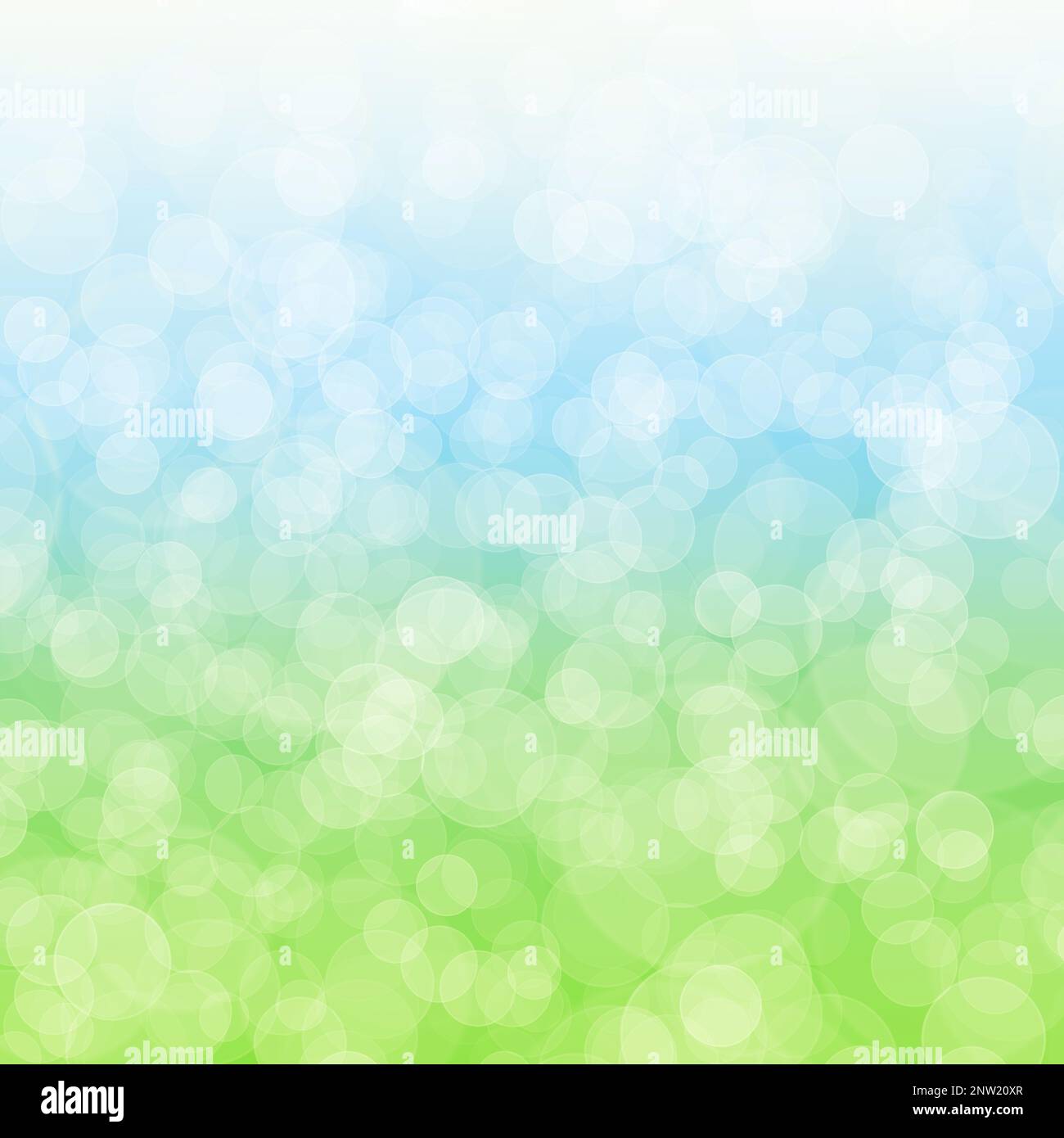 Abstract natural summer blue green sunny blurred bokeh background ...