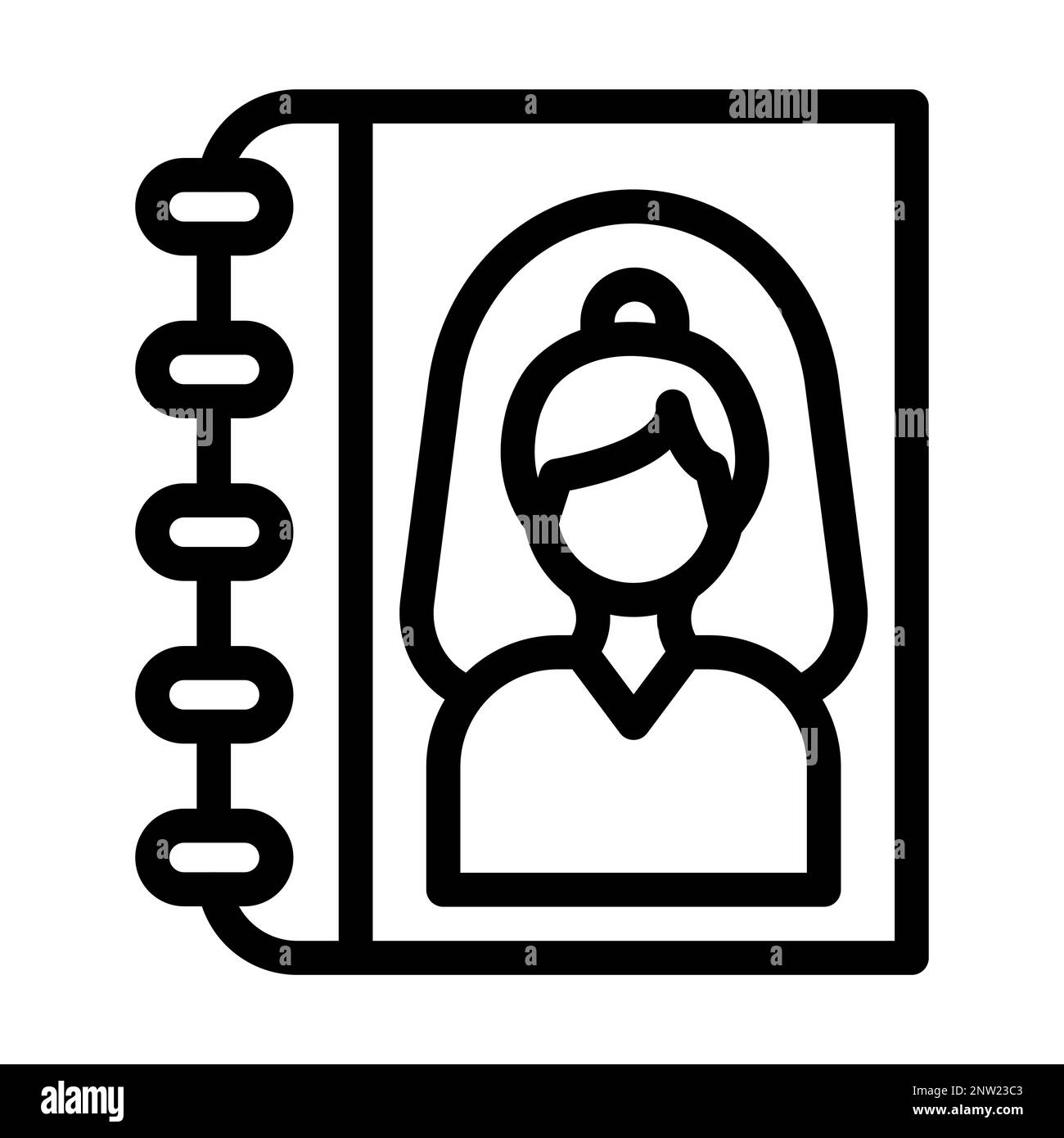 Wedding album line icon Cut Out Stock Images & Pictures - Alamy