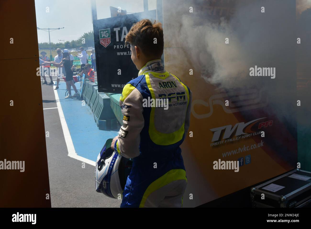 Estonian racing driver Paul Aron Stock Photo - Alamy