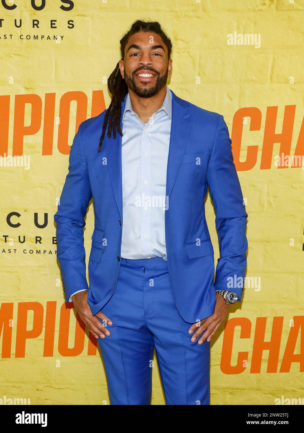 Basketball player for the Harlem Globetrotters Donte Harrison attends ...