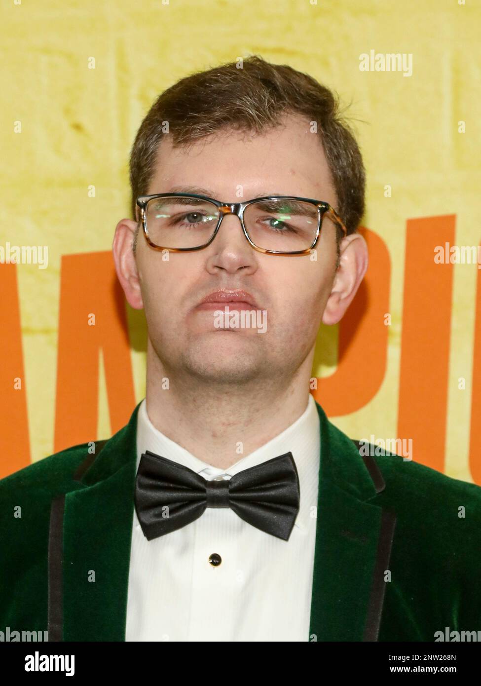Actor Bradley Edens attends the premiere of Focus Features' "Champions ...