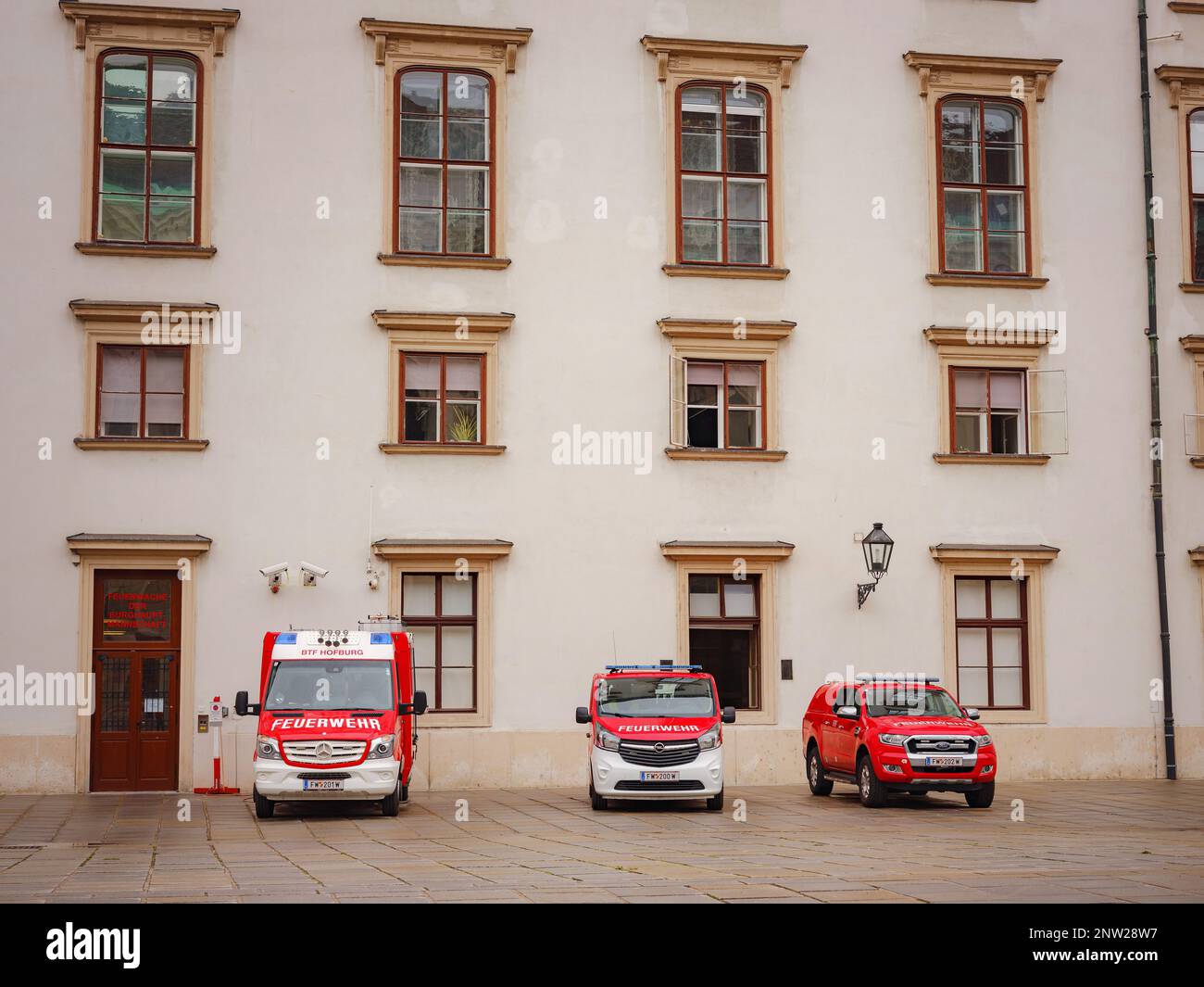 Vienna, Austria - August 8, 2022: Ambulance on emergency cars in the ...