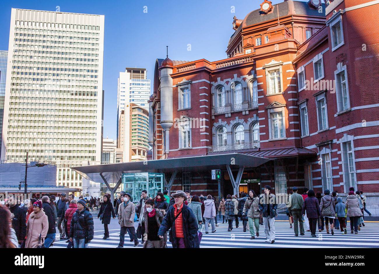 Tokyo Station, Marunouchi, Tokyo, Japan Stock Photo - Alamy