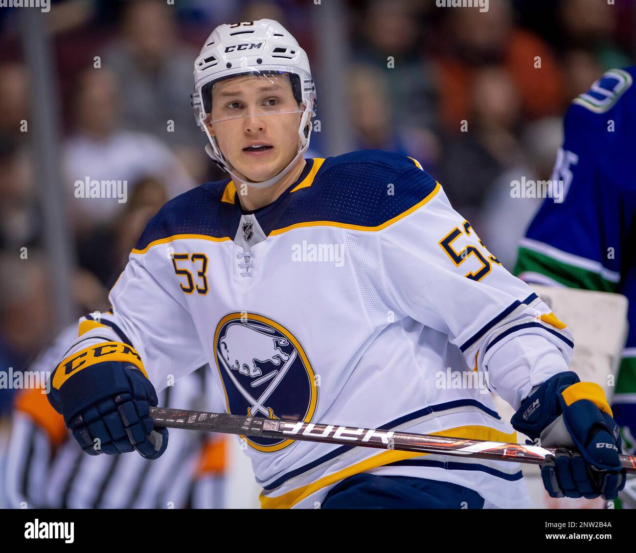 January 18, 2019: Sabres left wing Jeff Skinner (53) in game action ...