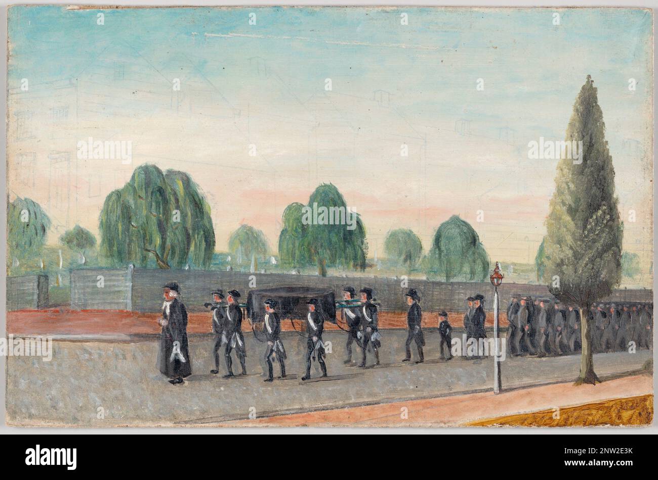 Funeral 19th century america hi-res stock photography and images - Alamy