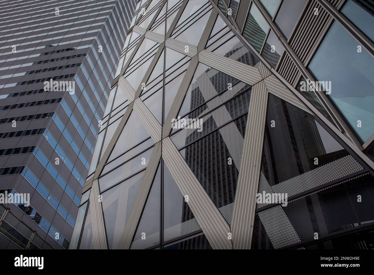 Cocoon Building in Nishi Shinjuku.Tokyo city, Japan, Asia Stock Photo ...