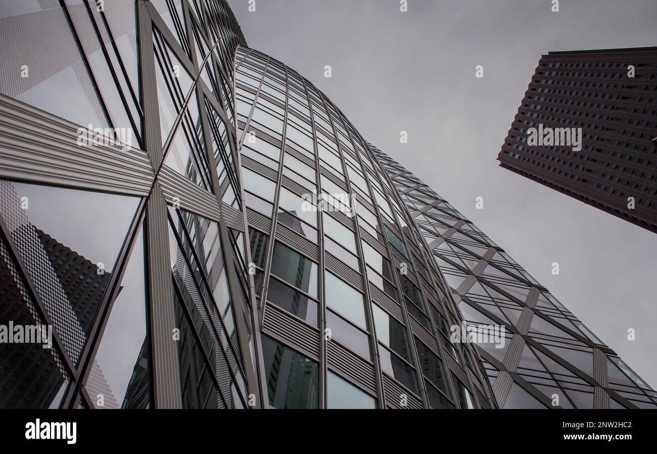 Cocoon Building in Nishi Shinjuku.Tokyo city, Japan, Asia Stock Photo ...