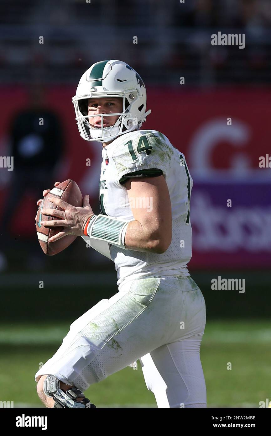 SANTA CLARA, CA - DECEMBER 31: Michigan State quarterback Brian Lewerke ...