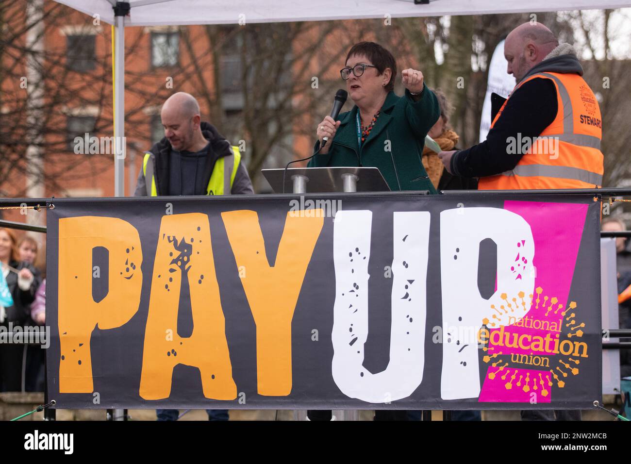 National education union banner hi-res stock photography and images - Alamy