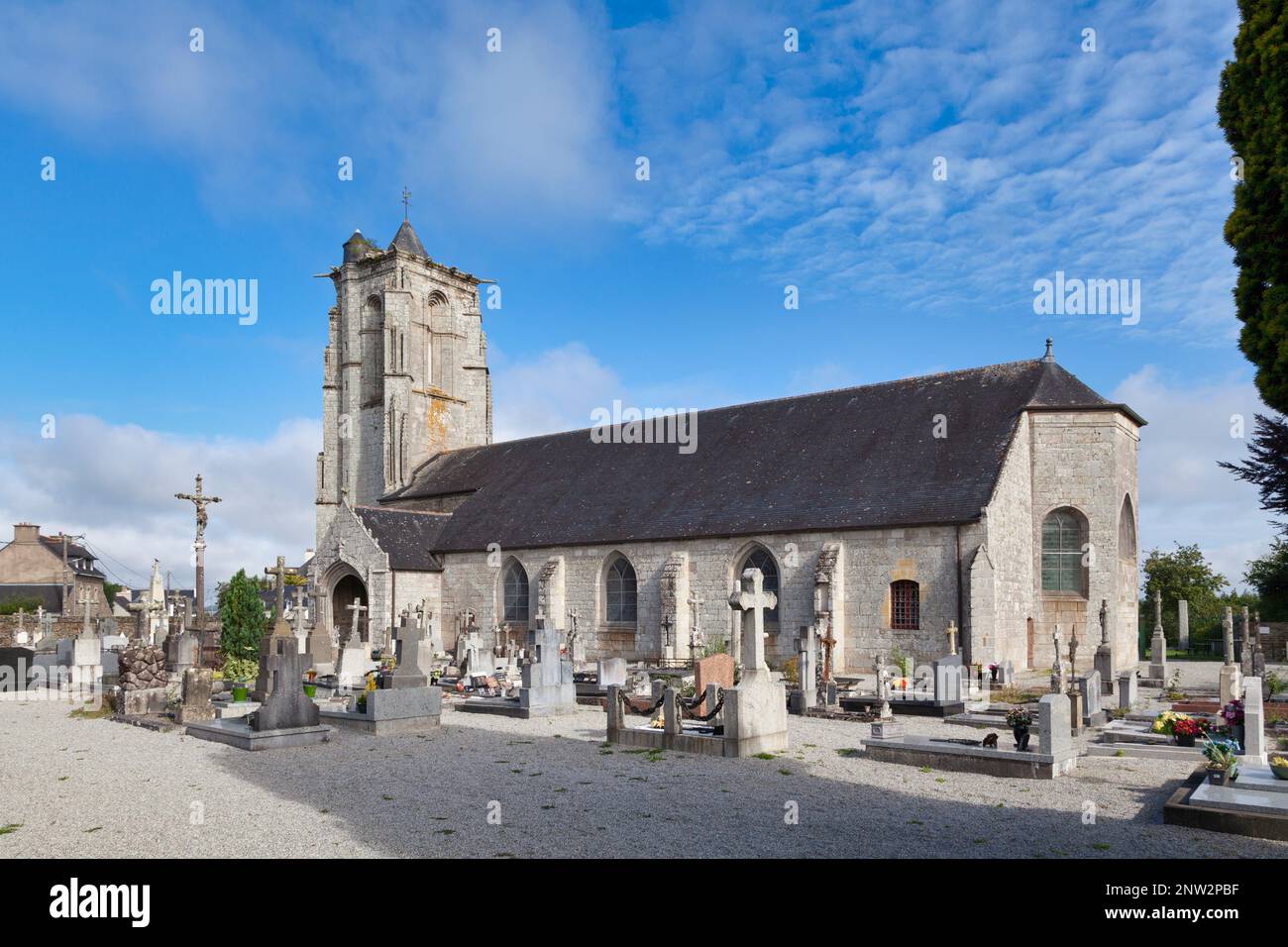 The parish church of Saint-Pierre de Plouguer was originally a ...