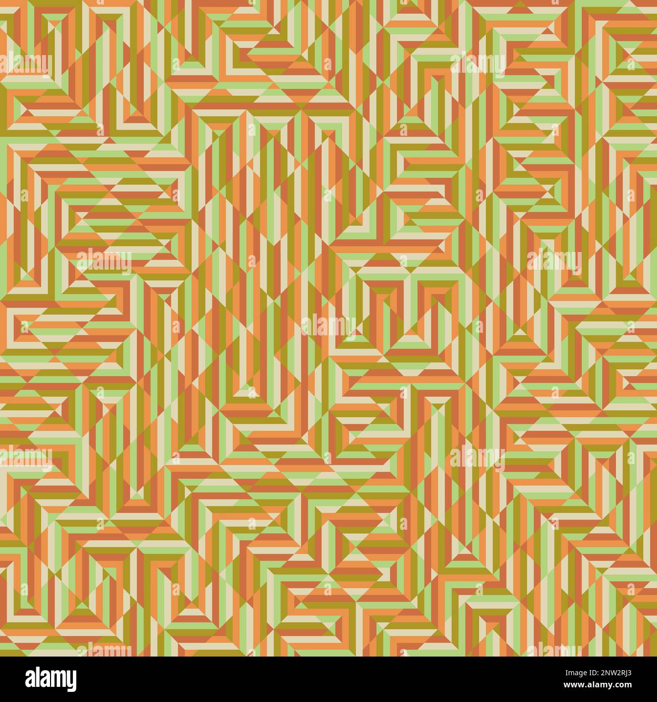 Colorised Rhombuses tiles tessellation pattern illustration Stock ...