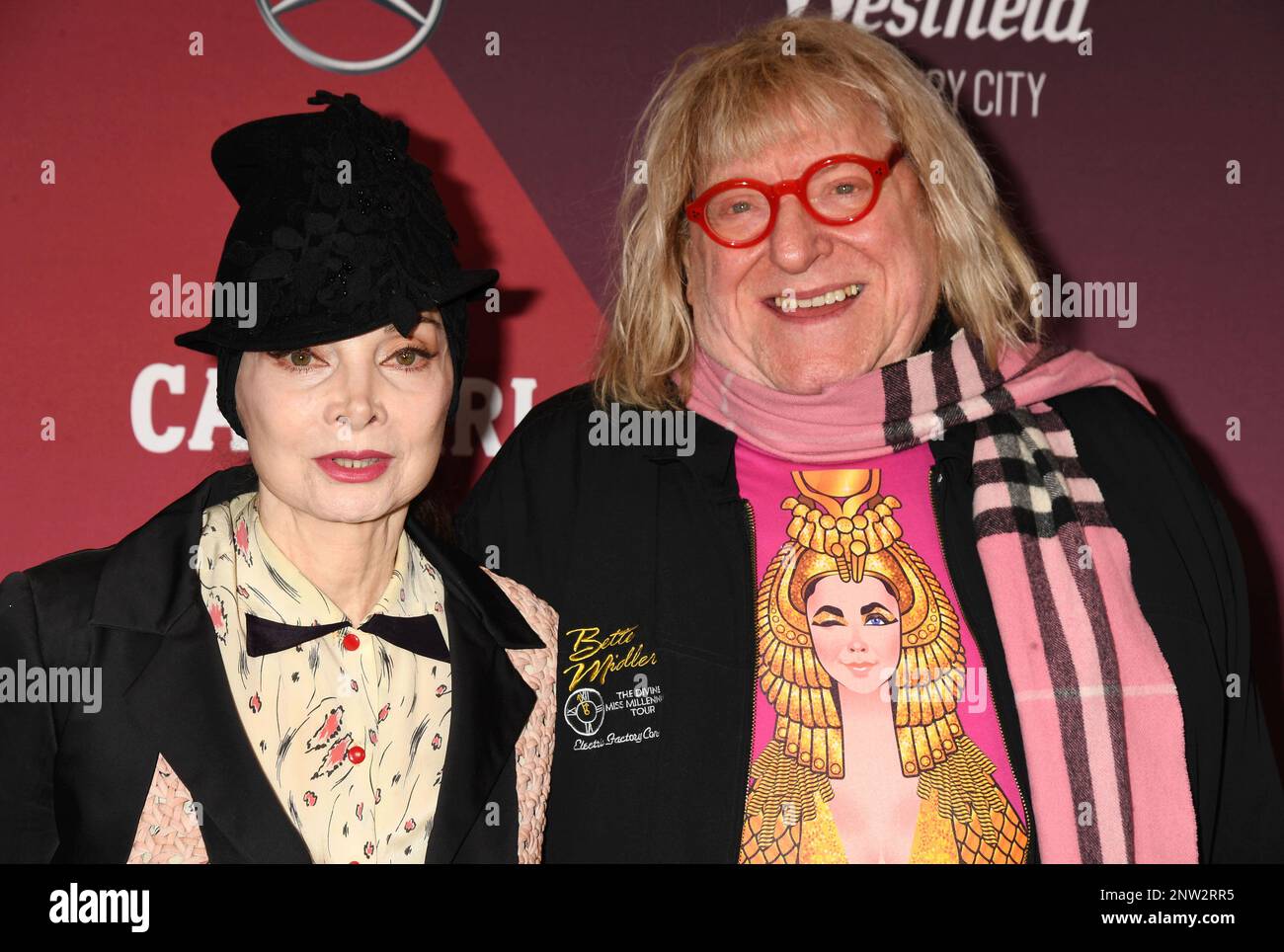 LOS ANGELES, CALIFORNIA - FEBRUARY 27: (L-R) Toni Basil and Bruce ...