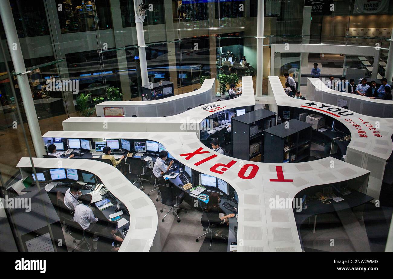 Stock Exchange in the Nihombashi financial district, Tokyo, Japan, Asia ...