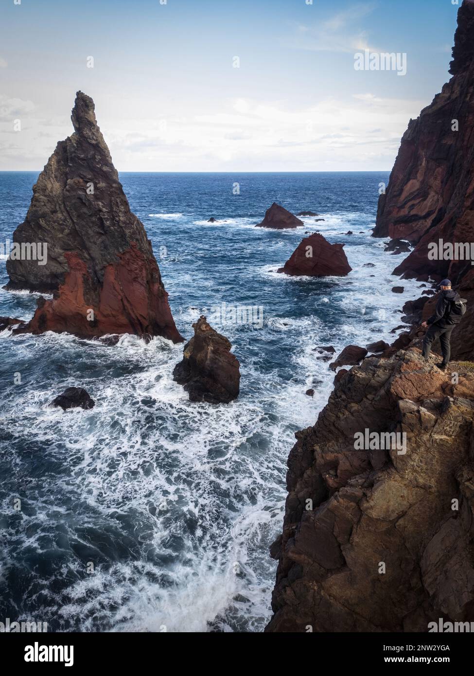 Visiting some of the finest cliff scenery on Madeira, this walk ...