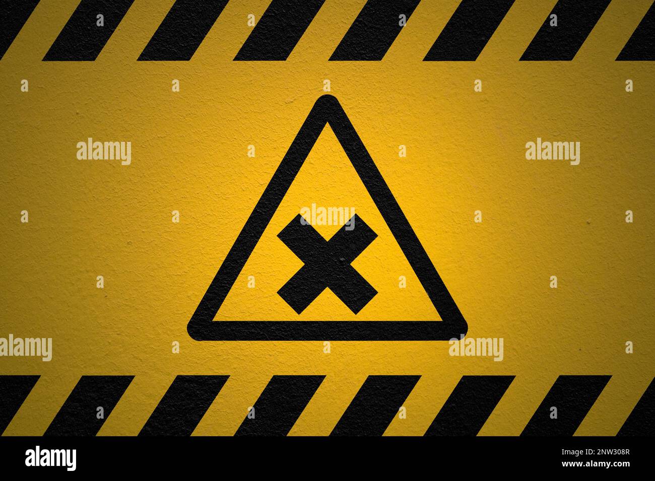 Irritant symbol hi-res stock photography and images - Alamy