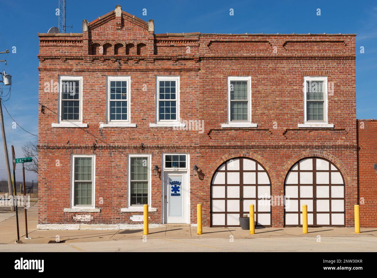 Seneca, Illinois - United States - February 26th, 2023: Exterior of the ...