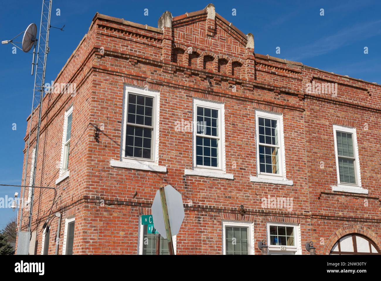 Seneca, Illinois - United States - February 26th, 2023: Exterior of the ...