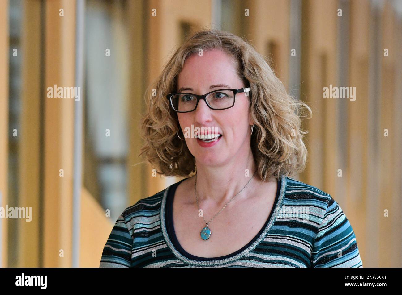 Edinburgh Scotland, UK 28 February 2023 Scotland's circularity minister ...