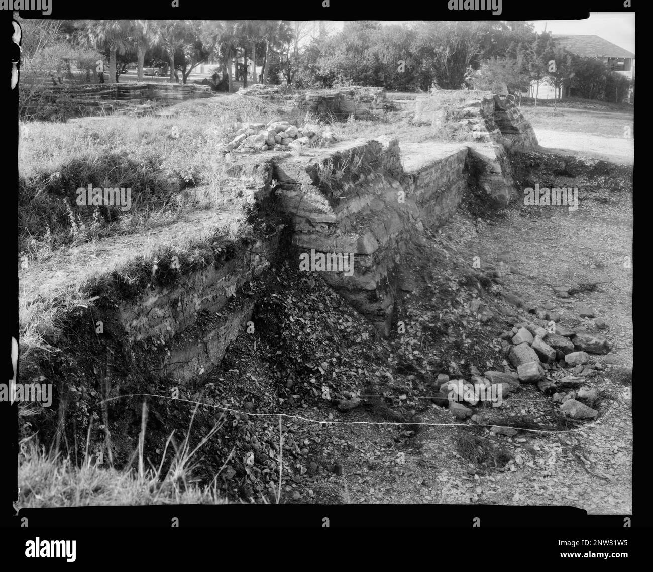 Ruins Water Front, New Symrna, Volusia County, Florida. Carnegie Survey ...