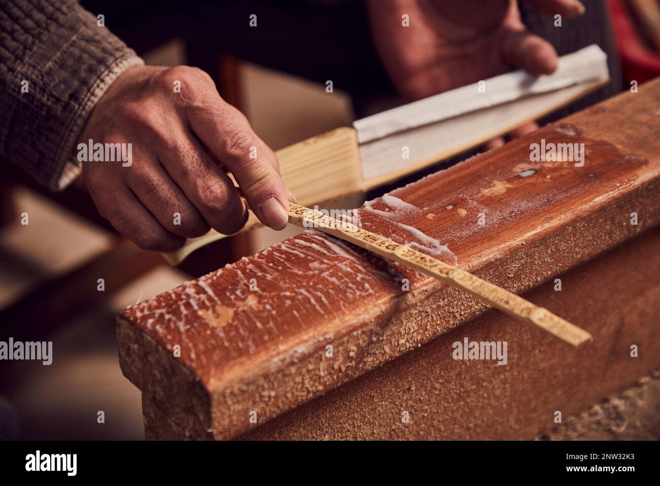 Hanji, traditional Korean paper, paper hanji fan handmade from mulberry ...