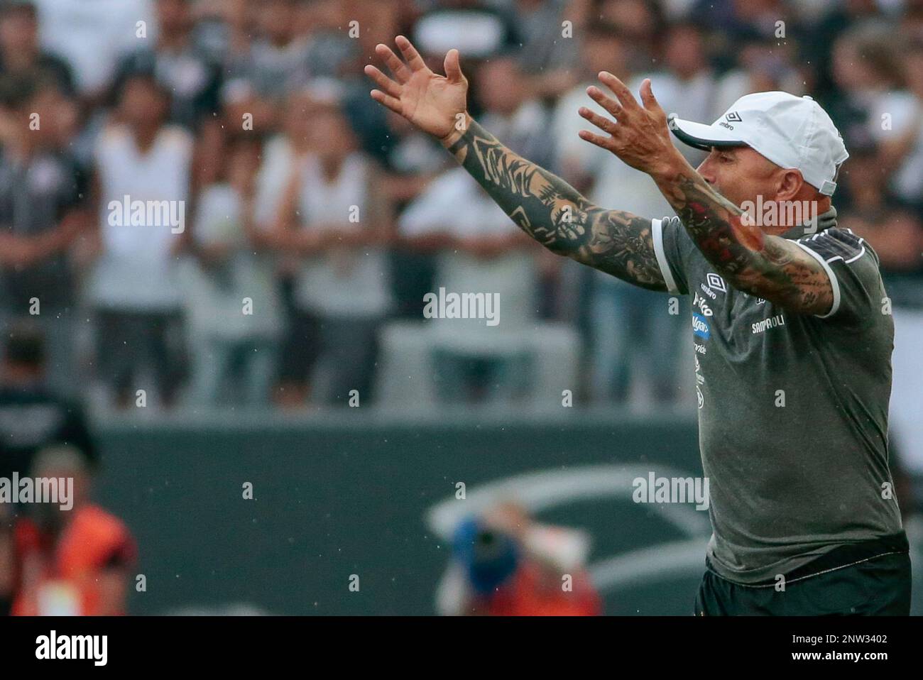 SP - Sao Paulo - 01/13/2019 - Friendly Corinthians vs. Santos ...