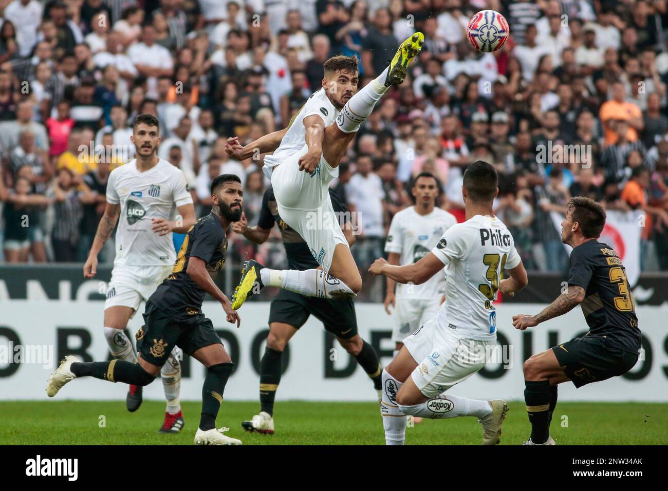 SP - Sao Paulo - 01/13/2019 - Friendly Corinthians vs. Santos - Noguera ...