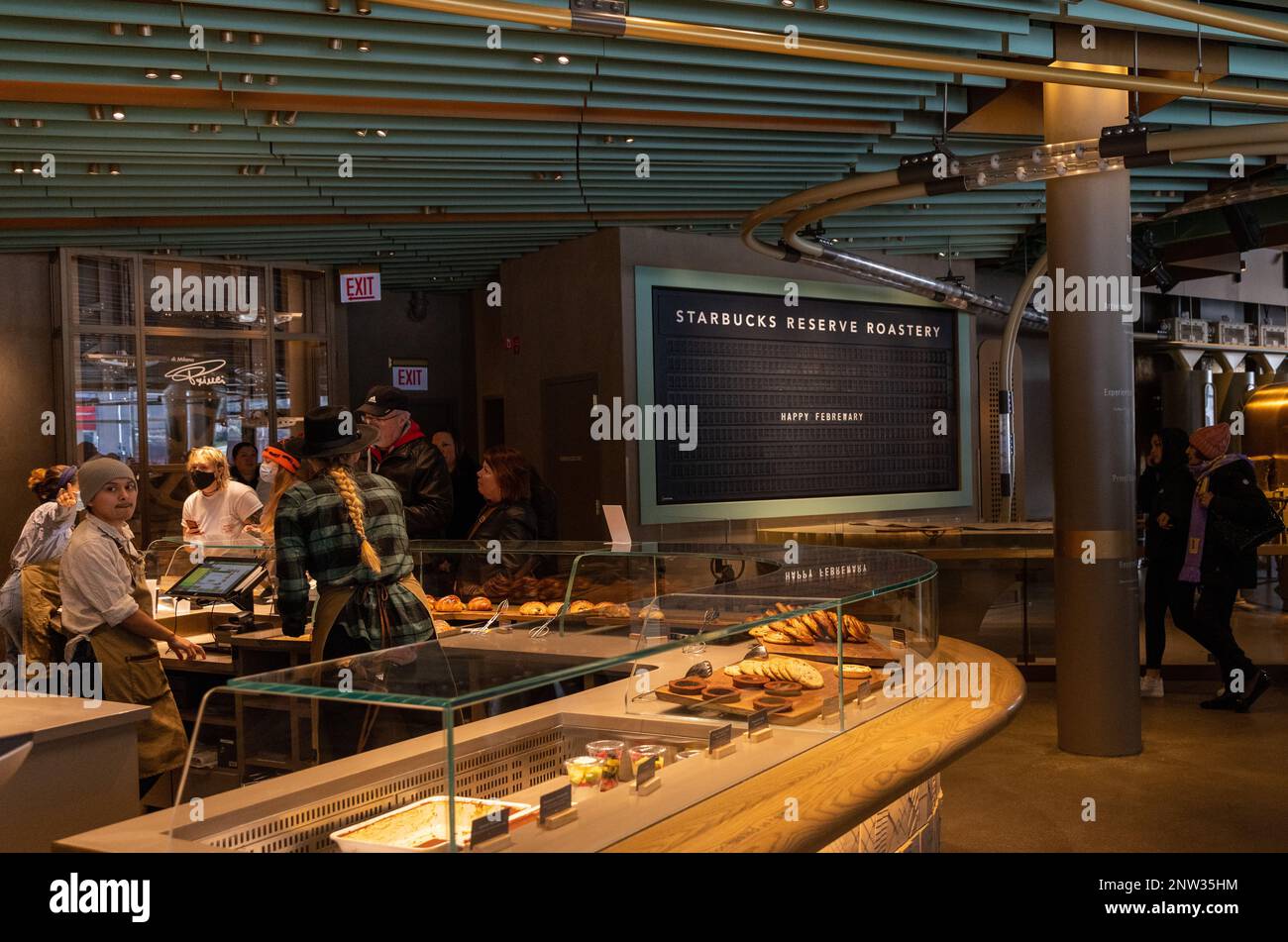 Starbucks Reserve Roastery in Chicago, Illinois on February 26, 2023 ...