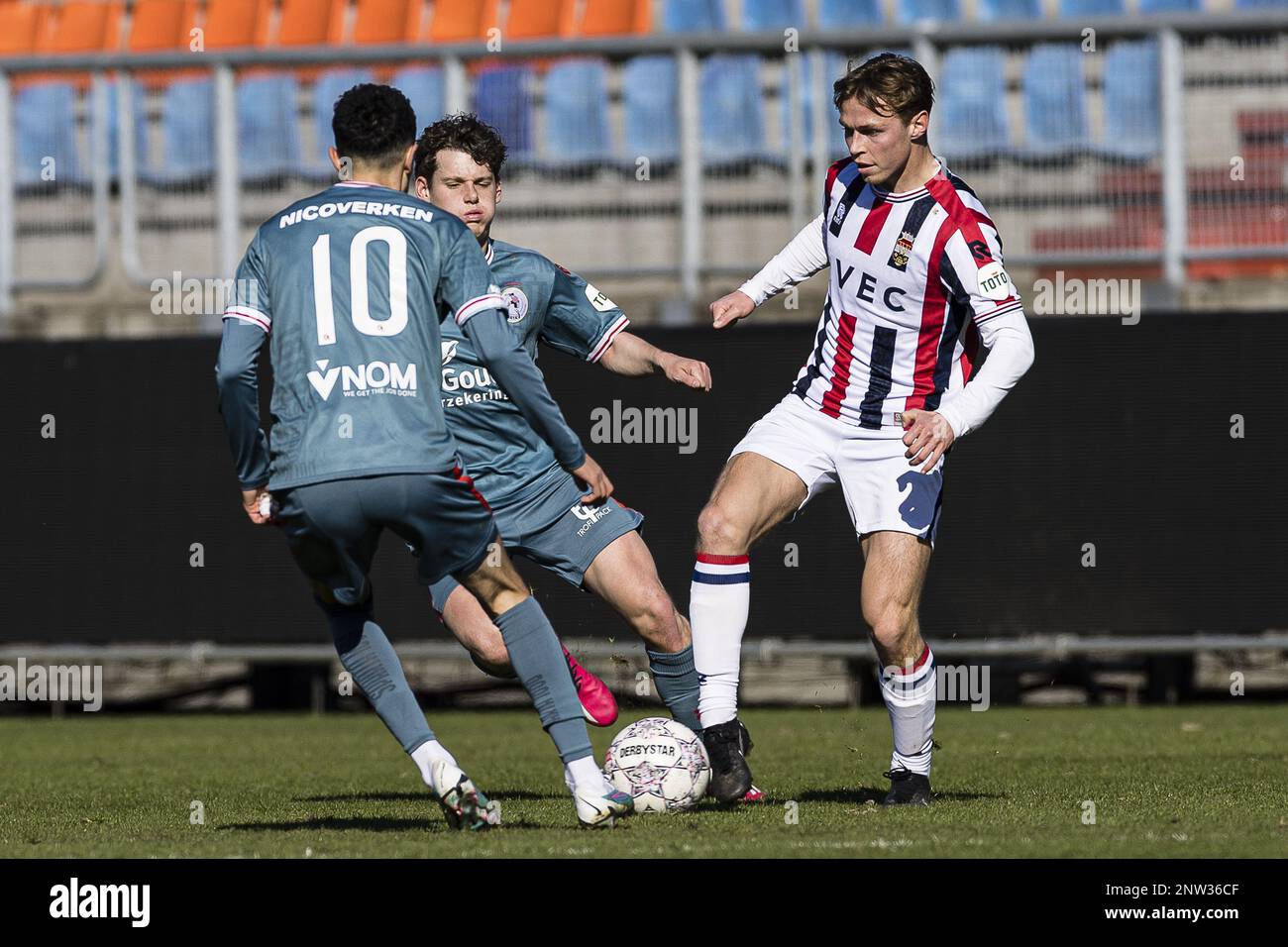 TILBURG - 28-02-2023. Koning Willem II stadium. Eredivisie, Dutch ...