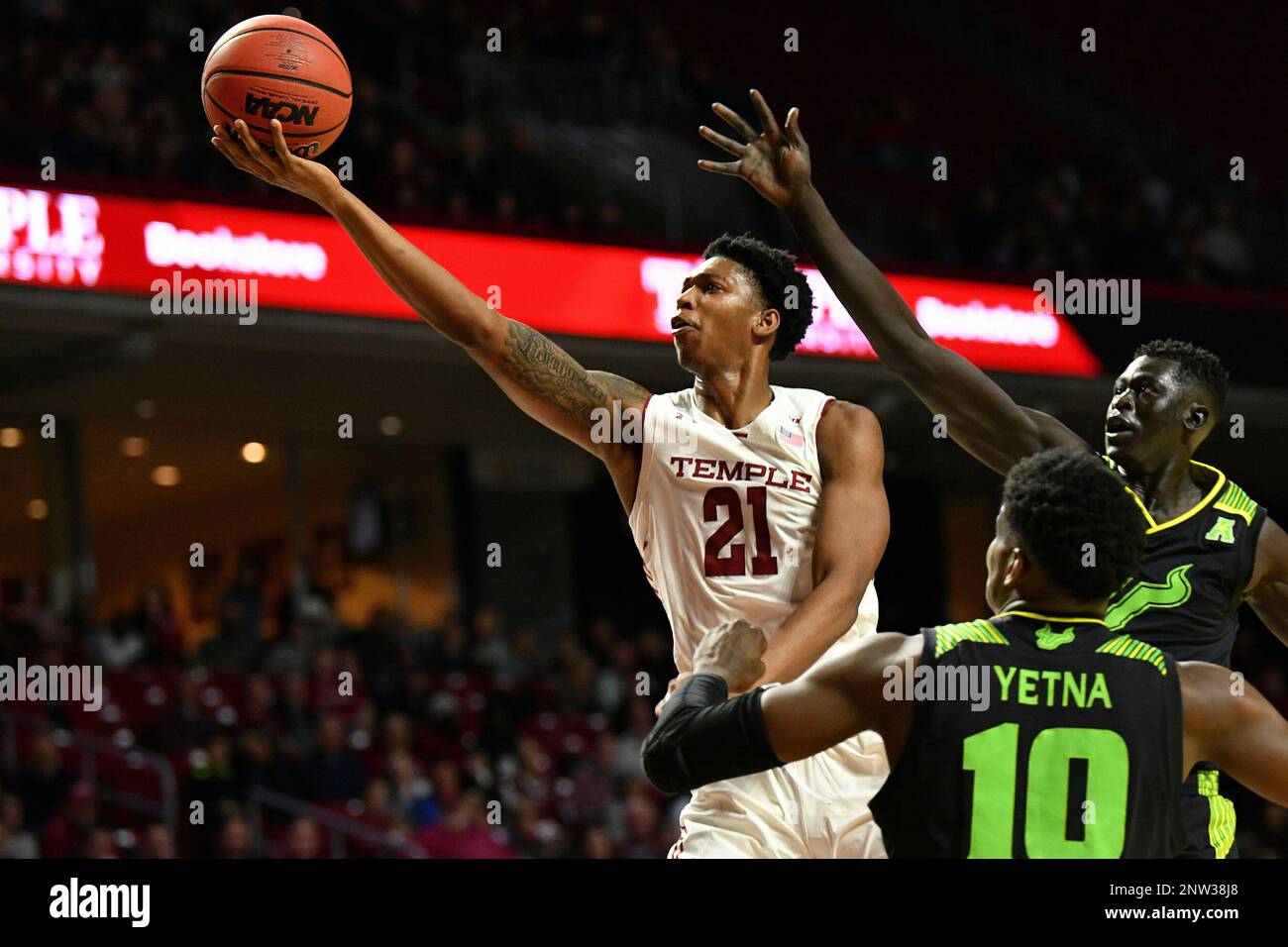January 12, 2019 - Philadelphia, Pennsylvania, U.S - Temple Owls ...