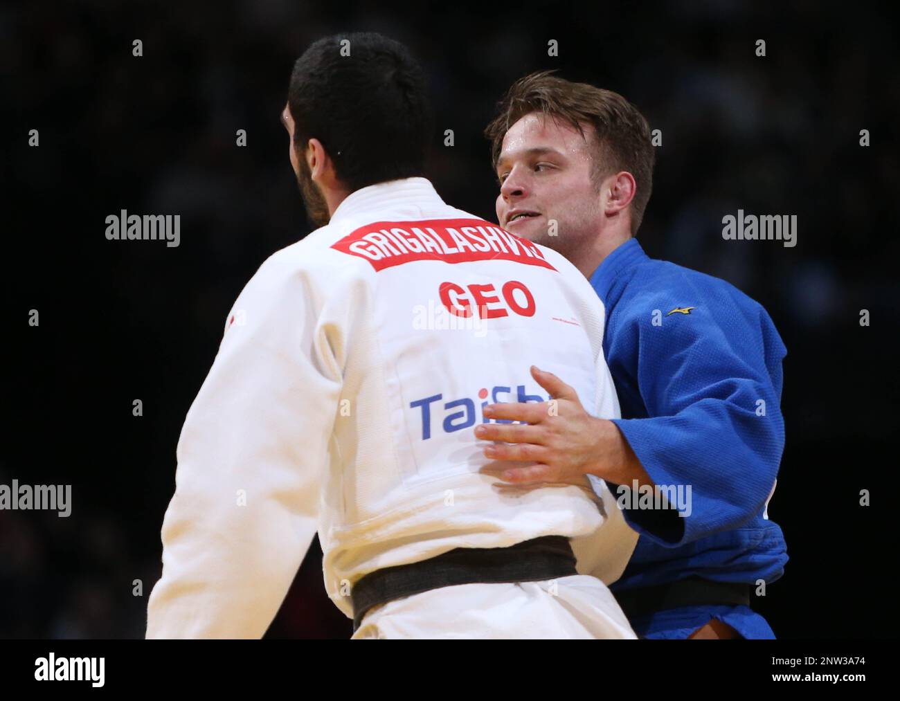 GRIGALASHVILI TATO of GEORGIA and CAVELIUS TIMO of GERMANY during of ...