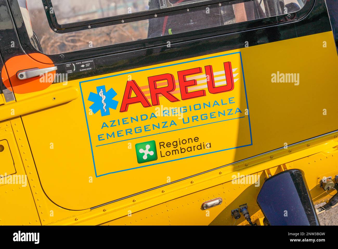 Italian Medical helicopter Airbus H145 (HORUS-1) I-LMBD Stock Photo - Alamy