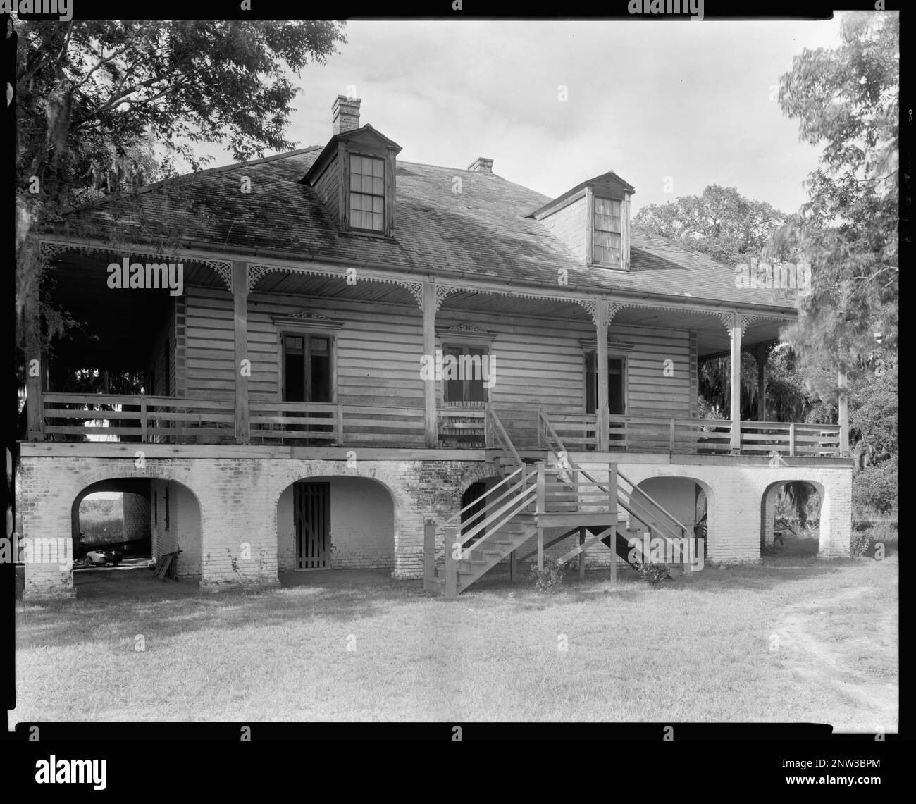 Lacoste Plantation House, St. Bernard Parish, Louisiana. Carnegie ...