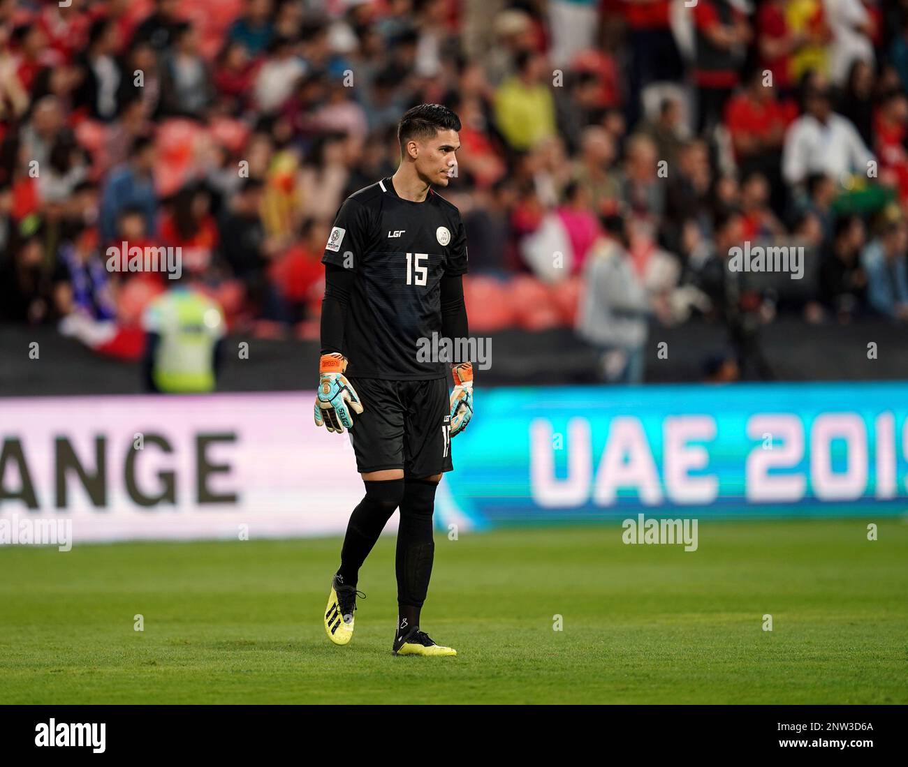 January 11, 2019 : Michael Falkesgaard of Philippines during ...