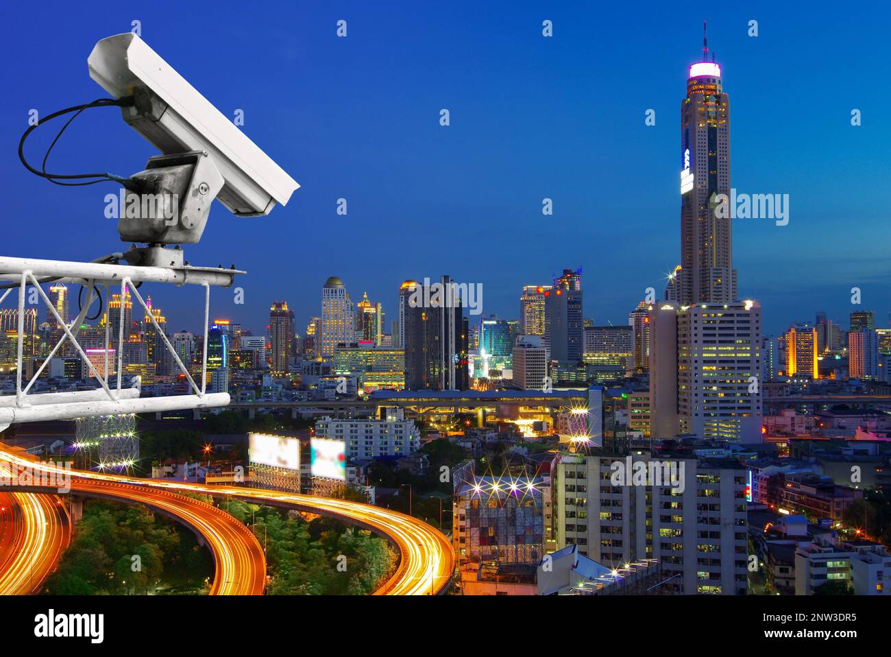 CCTV camera system, home security system concept, Security camera Stock ...