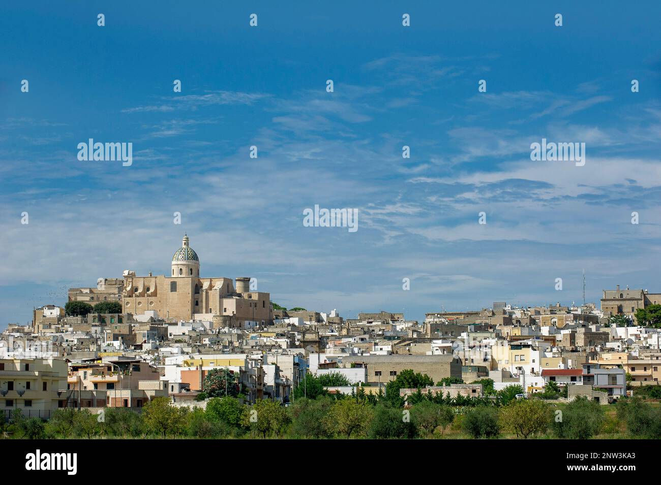 View of Oria, Apulia, Italy Stock Photo - Alamy