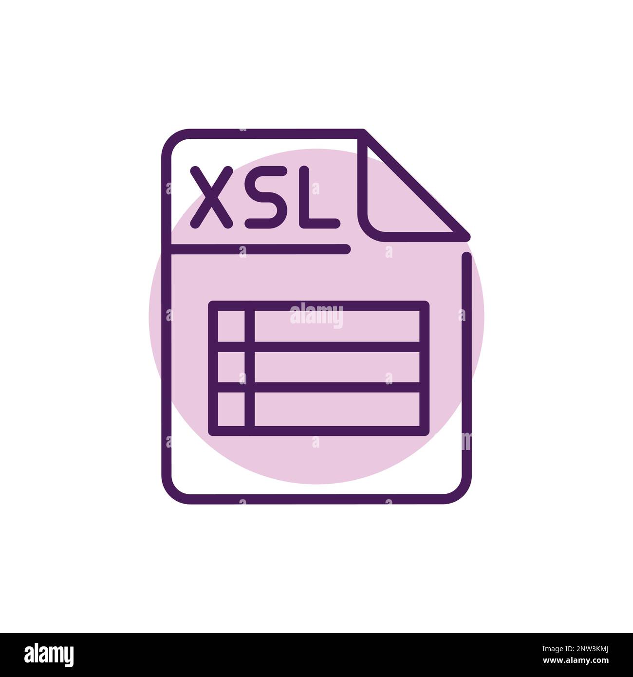 ZIP file color line icon. Format and extension of documents Stock ...