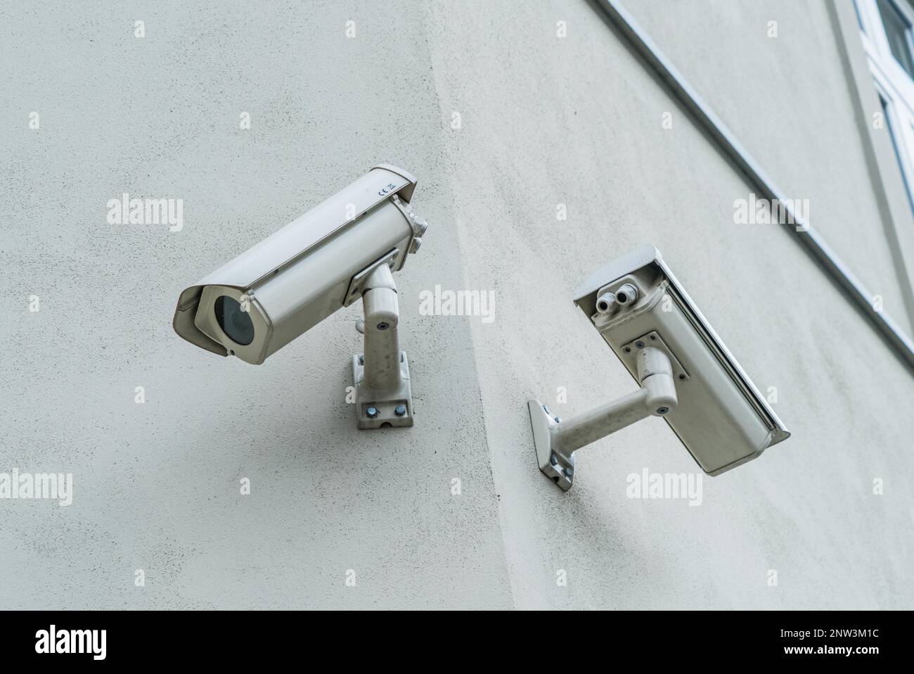 CCTV camera system, home security system concept, Security camera Stock ...