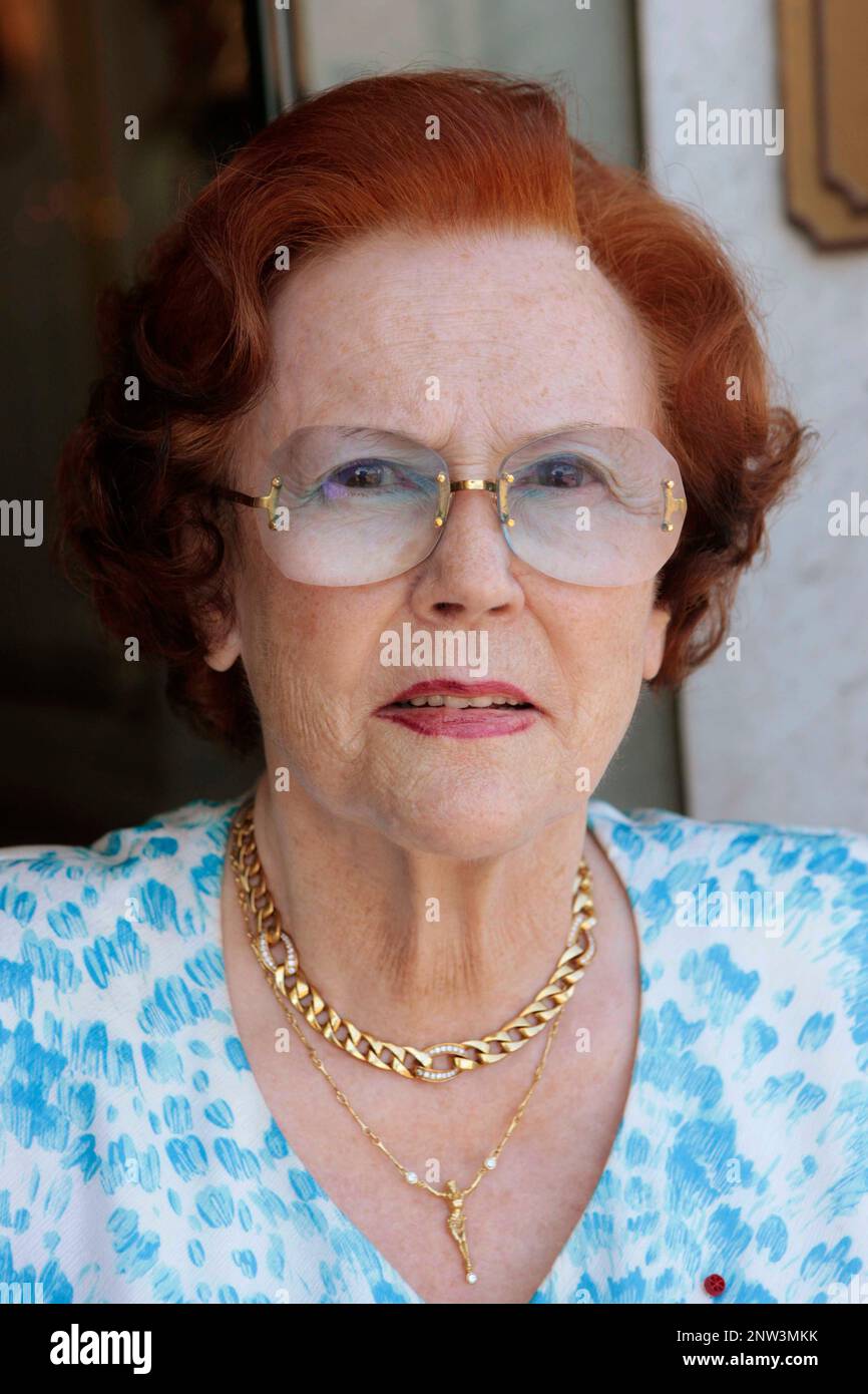 In this photo taken on Sept. 27, 2010, Jeanne Augier poses for a ...