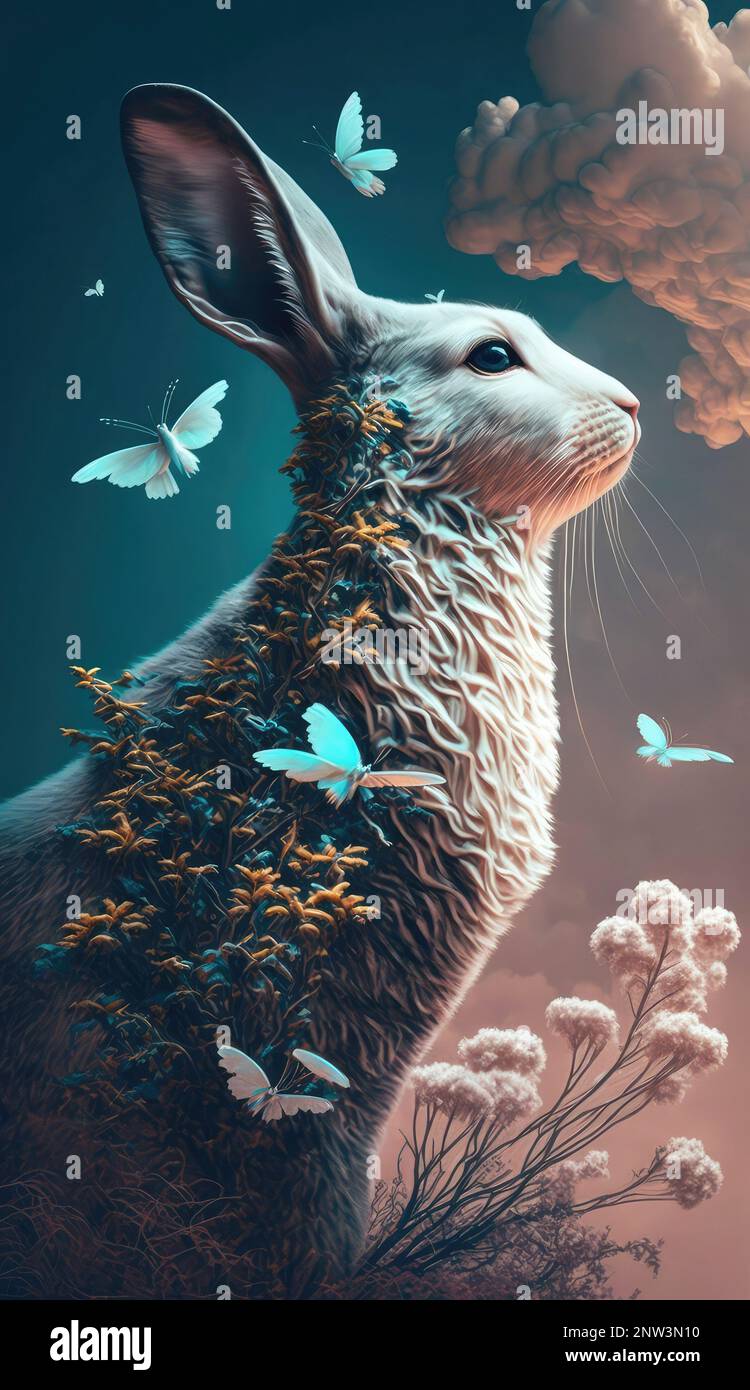 Ombre blue butterfly hi-res stock photography and images - Alamy