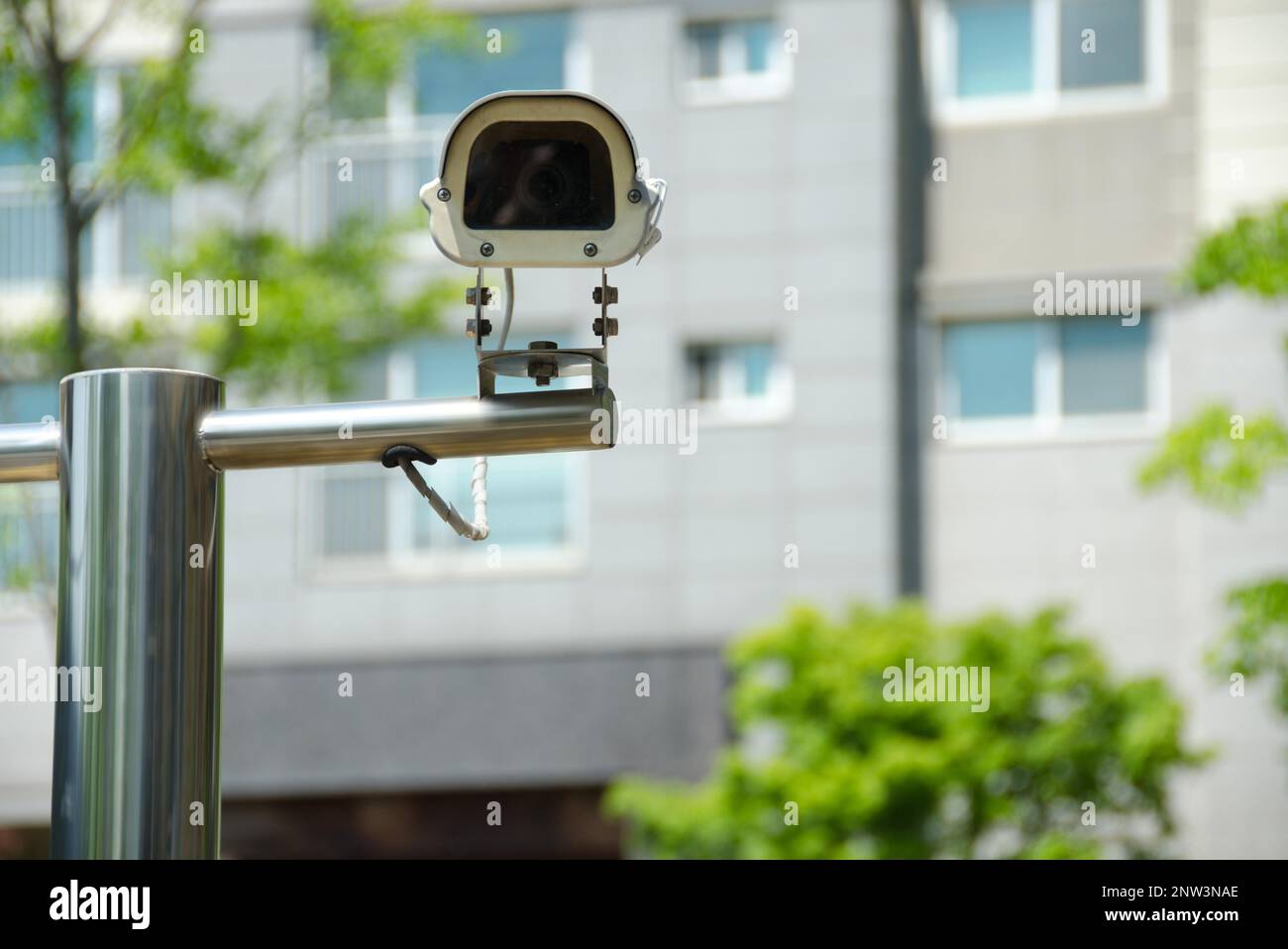CCTV camera system, home security system concept, Security camera Stock ...