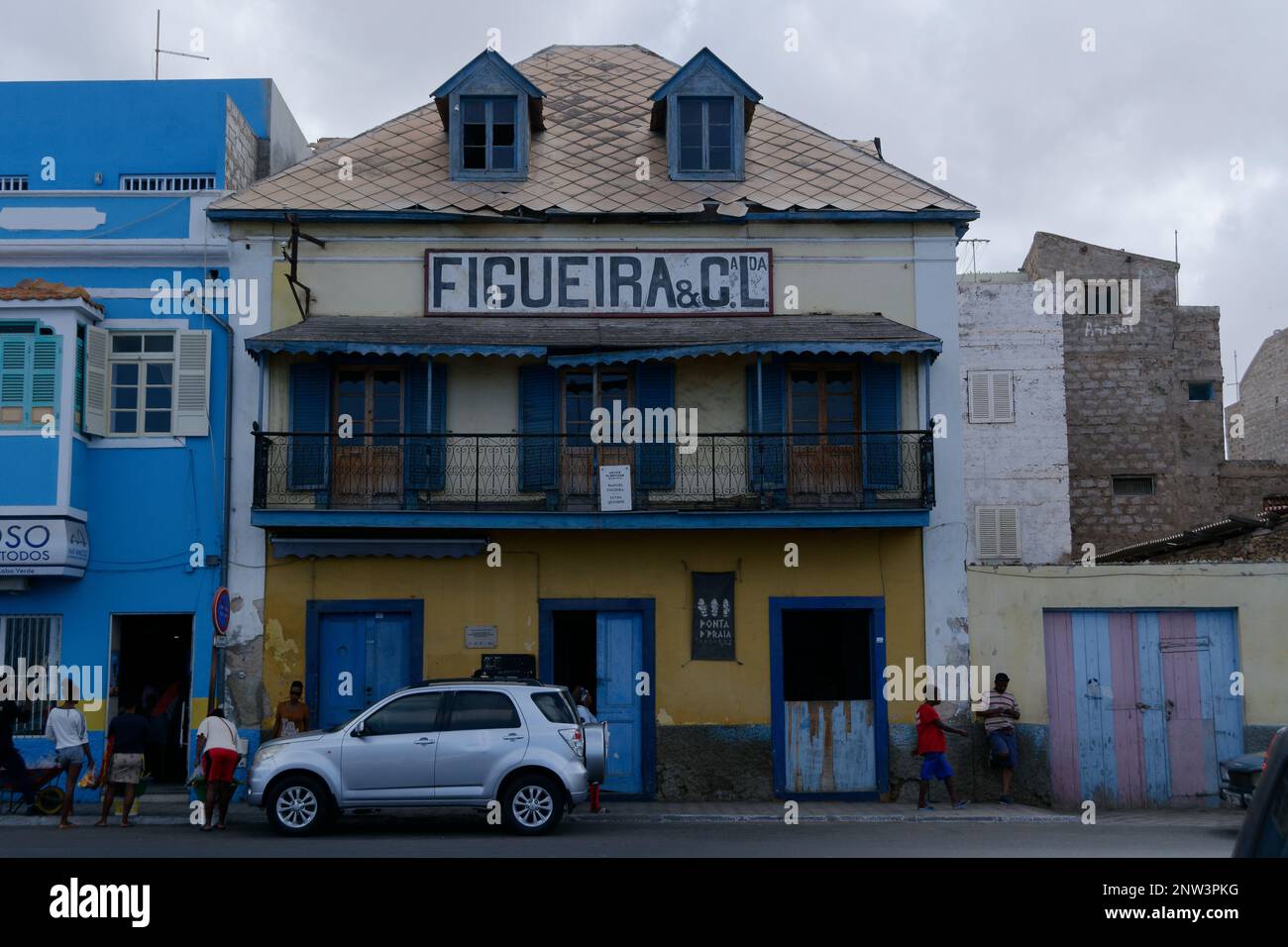 Porto Grande, Cape Verde Islands - a fascinating old building with ...