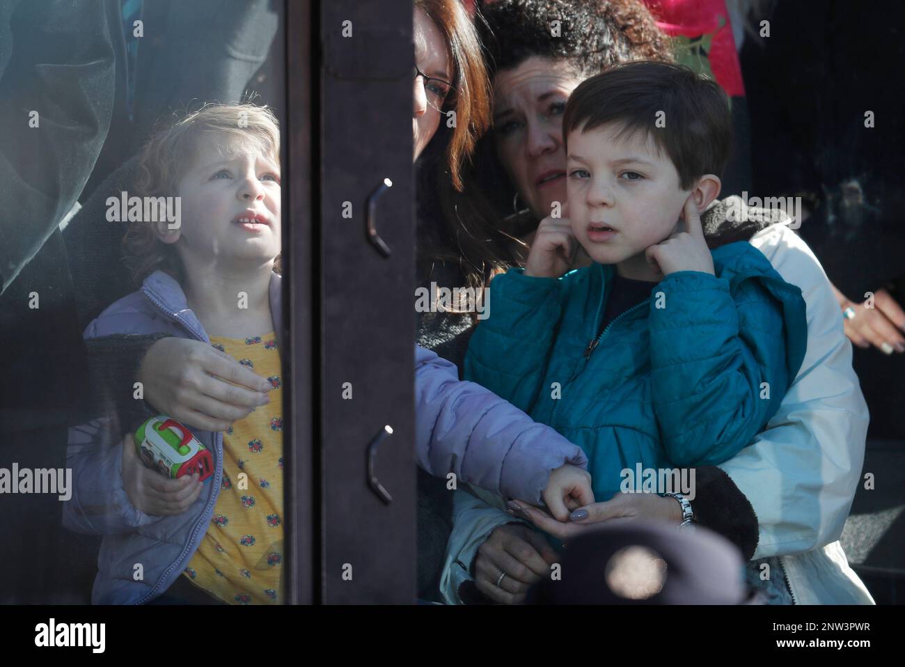 Four-year-old Cora, left, and 7-year-old Caspian, children of Colorado ...