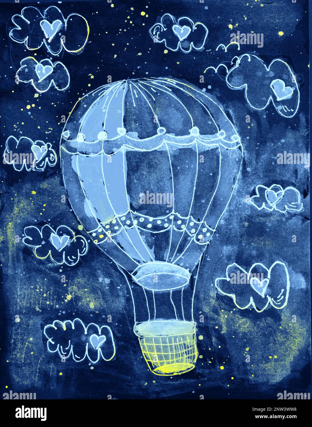 Hot Air Balloons Painting