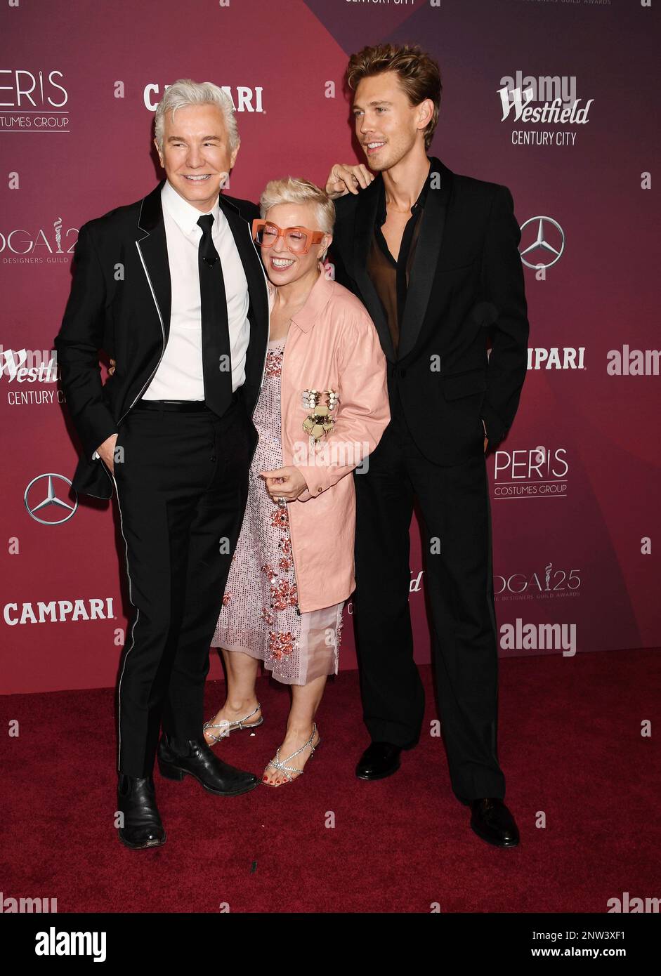 LOS ANGELES, CALIFORNIA - FEBRUARY 27: (L-R) Baz Luhrmann, Catherine ...