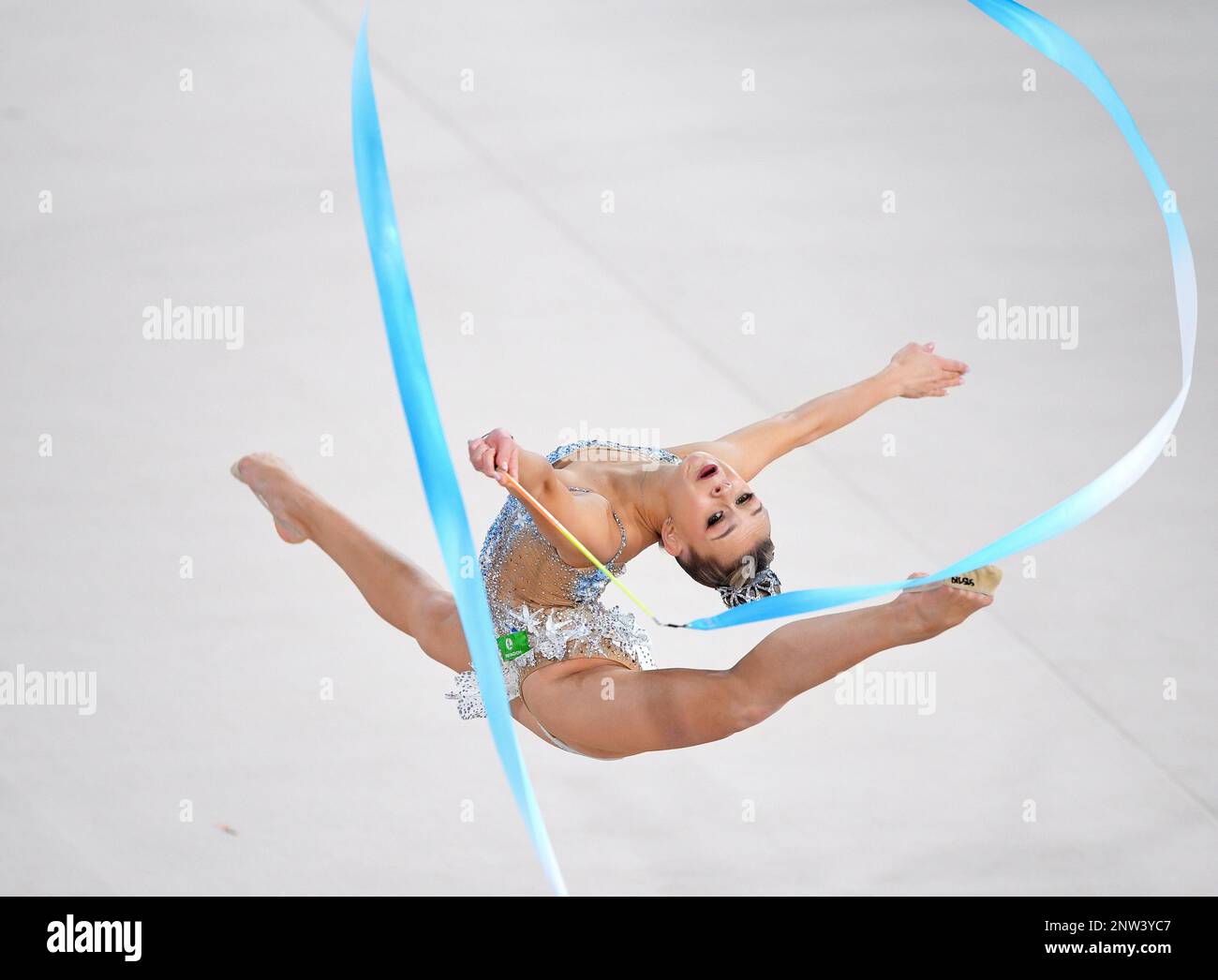 Russia Moscow 27 02 2023 Russian Rhythmic Gymnastics Championship At