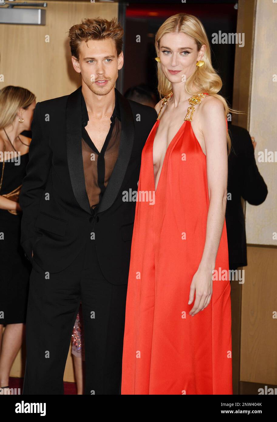 LOS ANGELES, CALIFORNIA - FEBRUARY 27: (L-R) Austin Butler and ...
