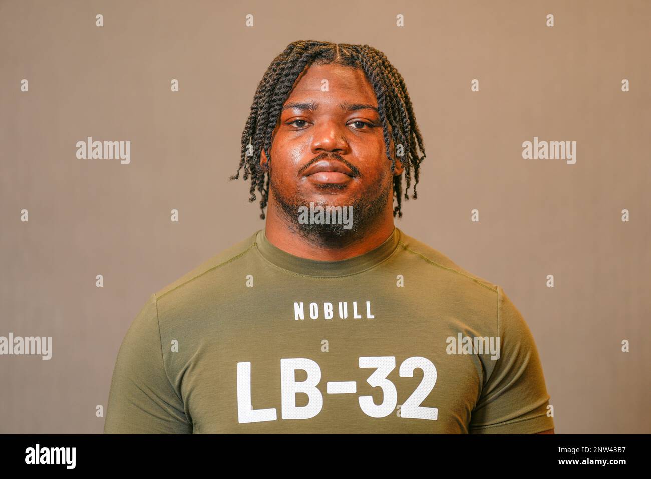 Mississippi State linebacker Tyrus Wheat poses for a portrait at the ...