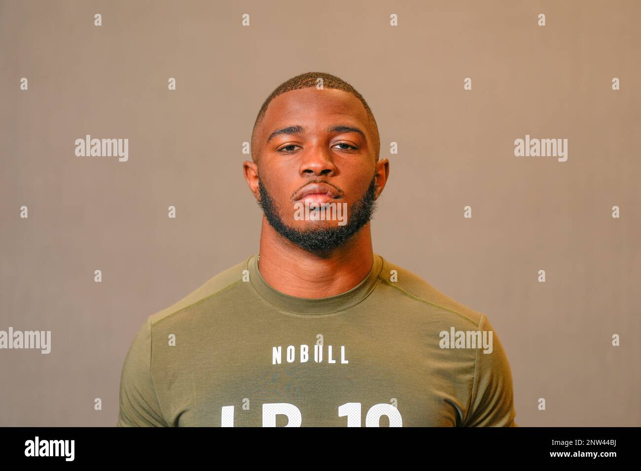 North Carolina State linebacker Isaiah Moore poses for a portrait at ...