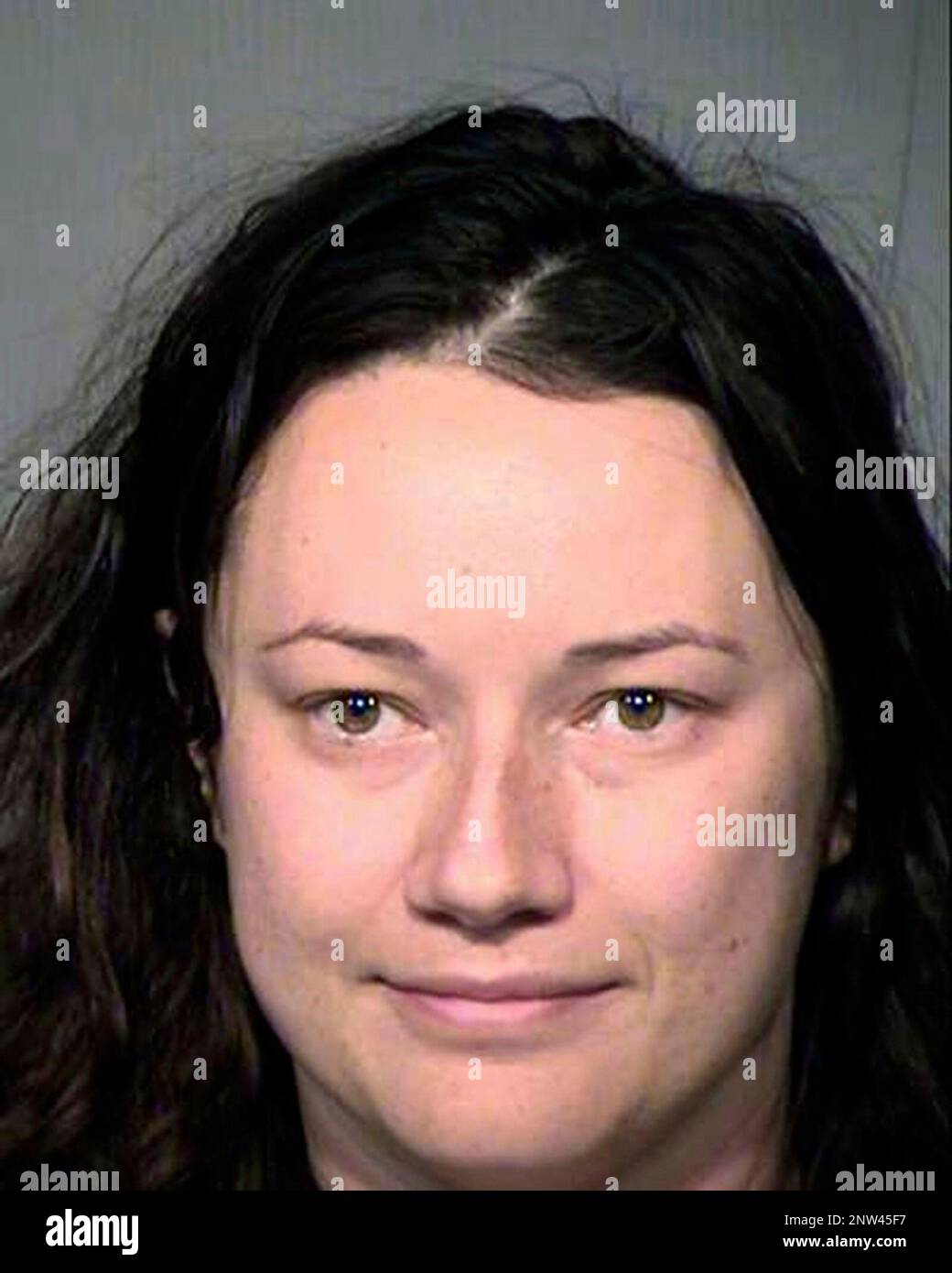 FILE - This undated file booking photo provided by the Maricopa County Sheriff's Office in ...